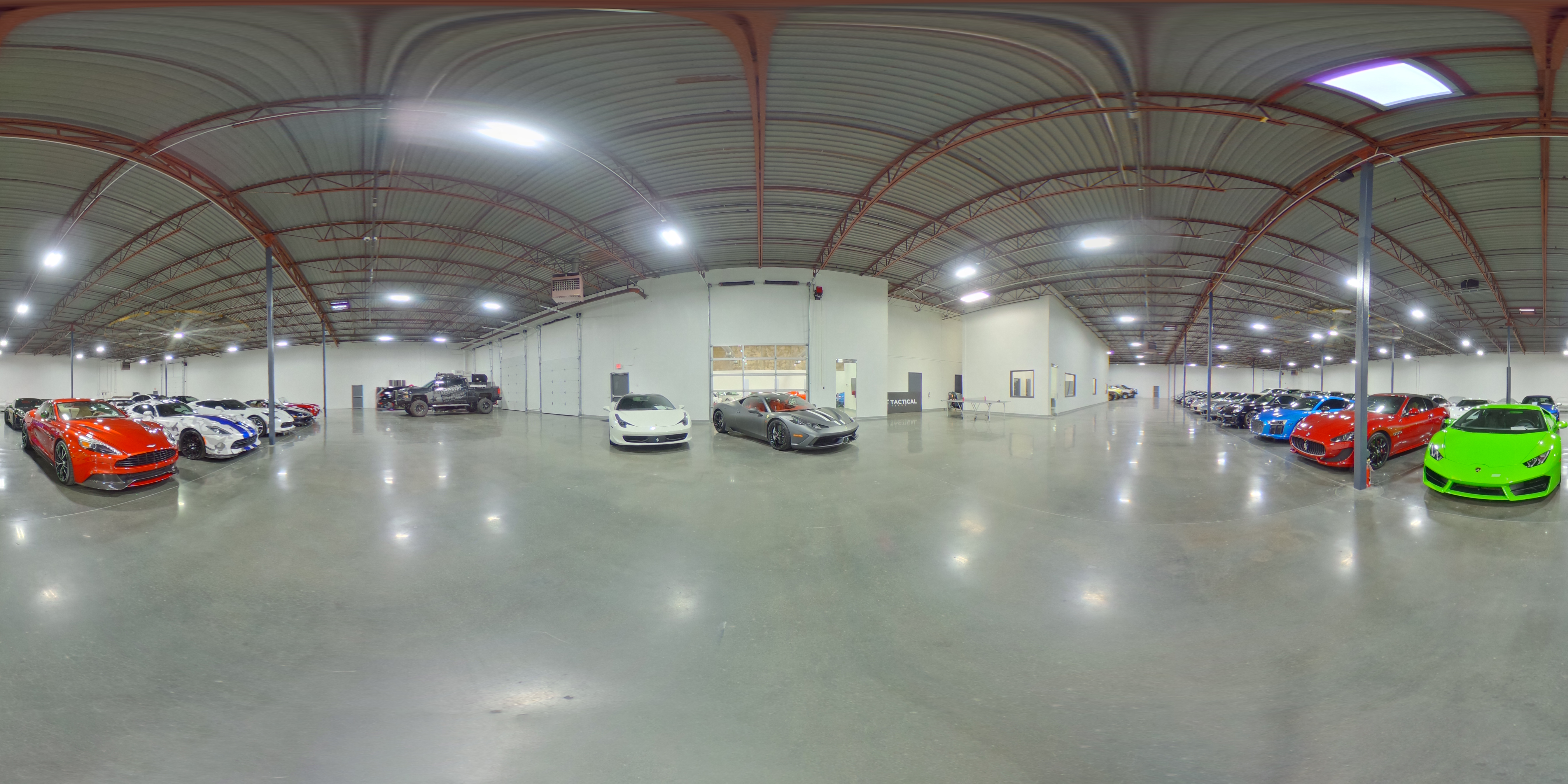Tactical Fleet - Garage 7 - Virtual Tour threesixty.tours